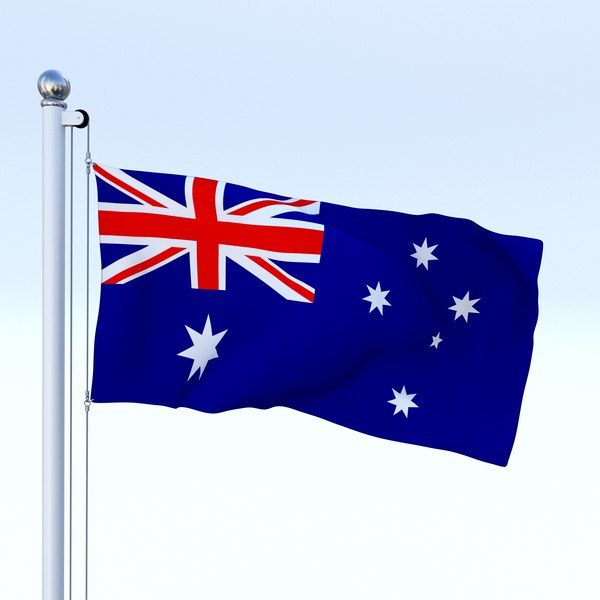 Australia Flag 3D Models for Download | TurboSquid