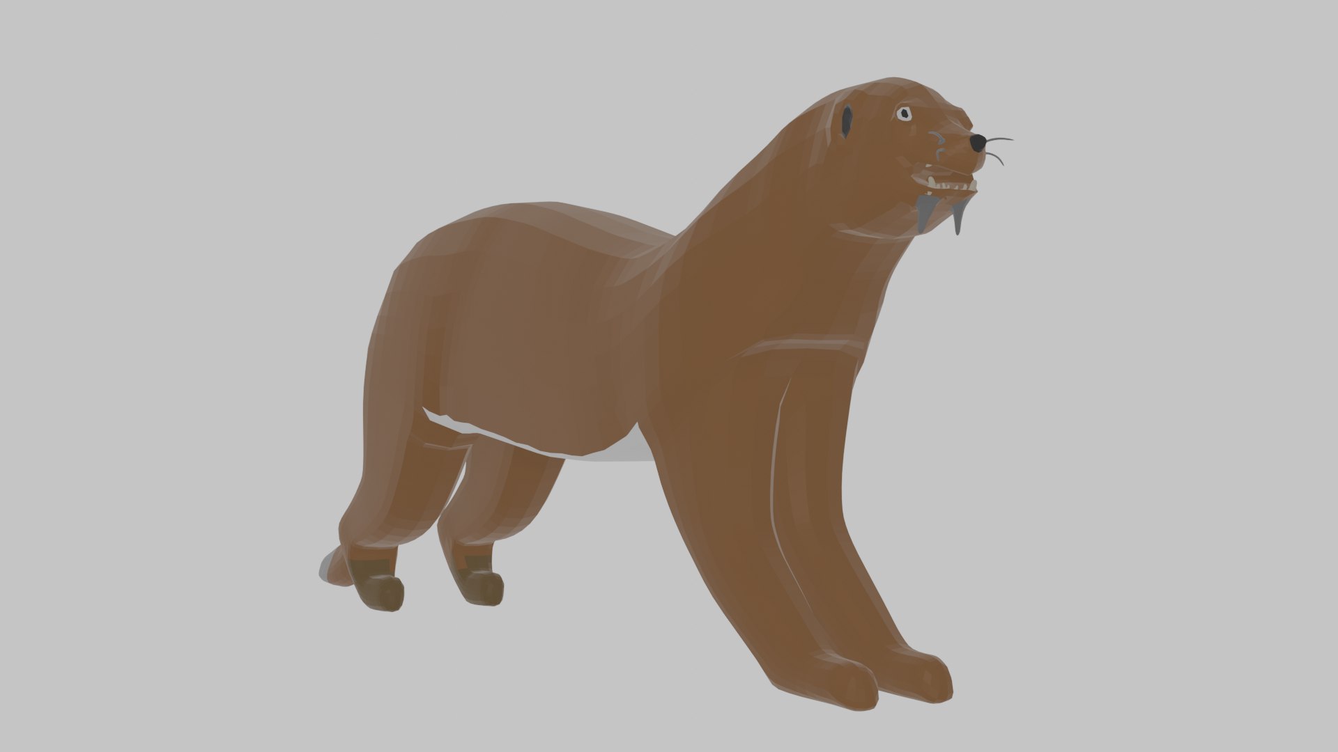 3D 3d Tayra And Basic Animation Model - TurboSquid 2250431