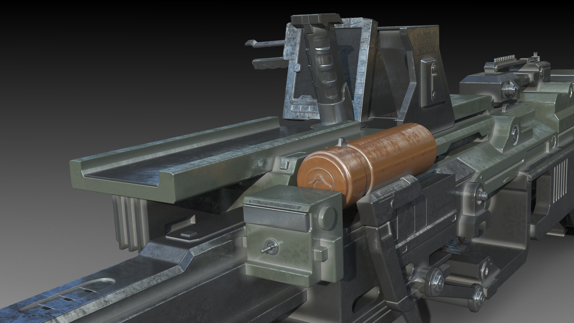 Plasma Rifle 3D - TurboSquid 1465533