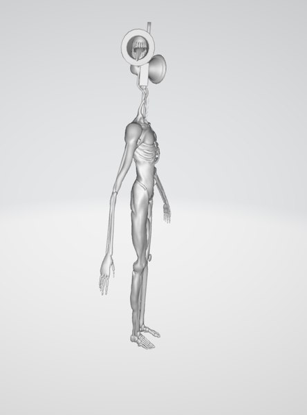 3D model siren head rigged - TurboSquid 1564702