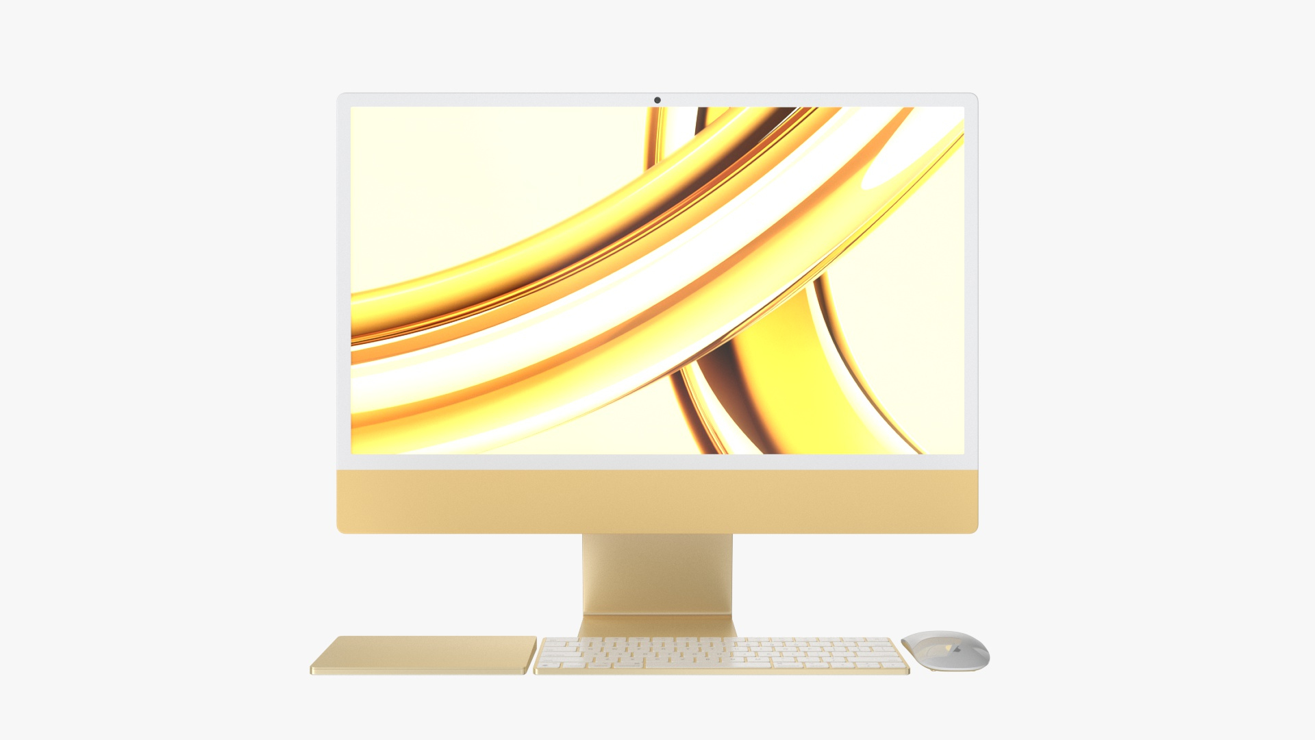 Apple IMac 2023 Yellow 3D Model - TurboSquid 2151968