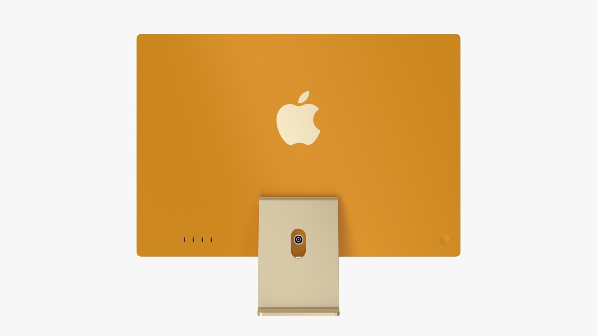 Apple IMac 2023 Yellow 3D Model - TurboSquid 2151968