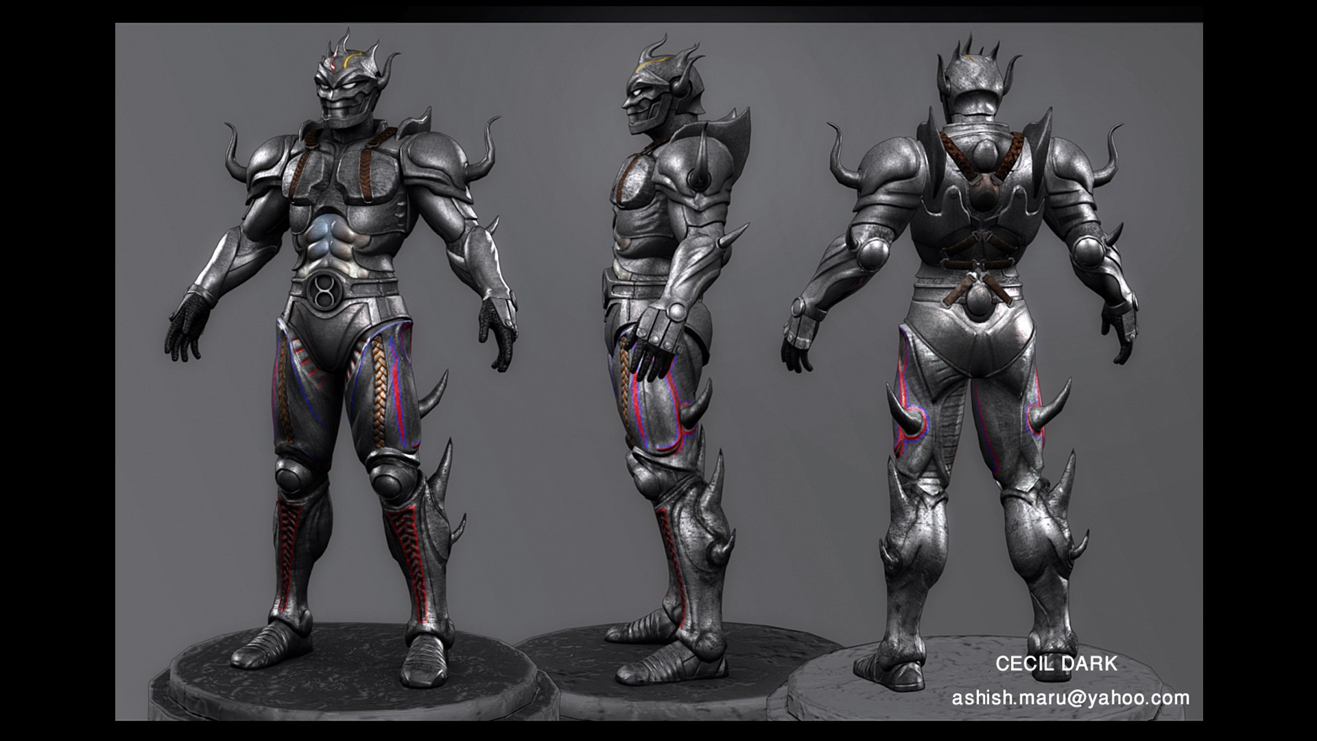 3D Gaming Model Cecil Dark Model - TurboSquid 2264267