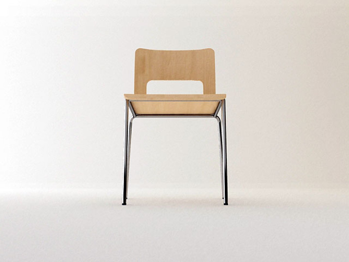 3d model modern beat chair ii