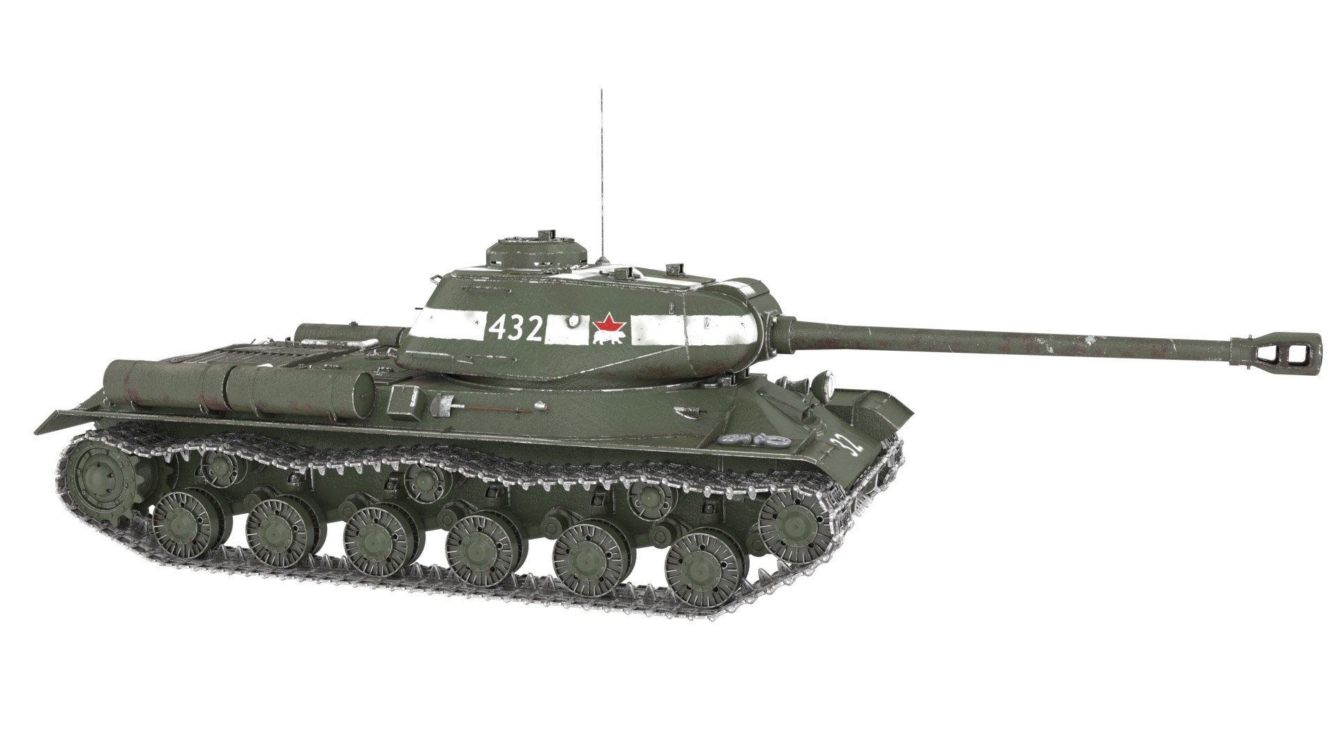 3d Model - Is-2 1944