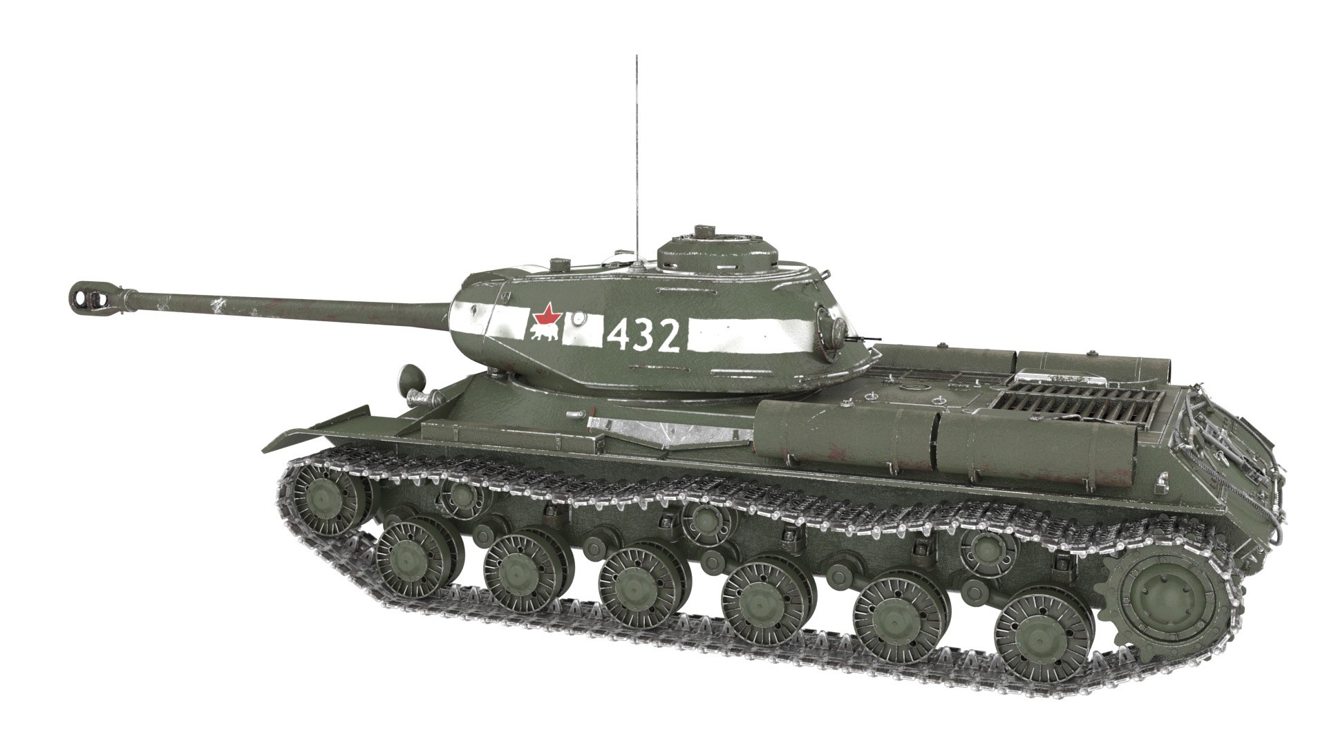 3d Model - Is-2 1944