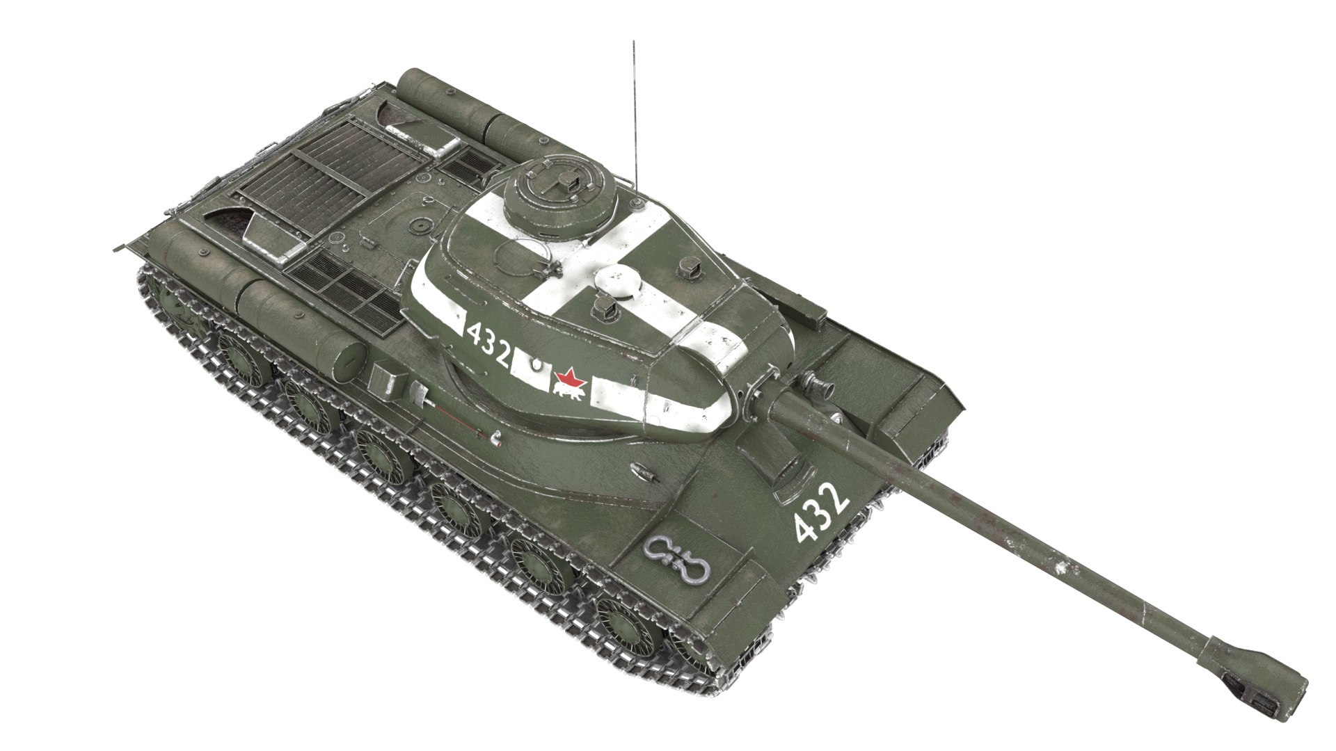 3d Model - Is-2 1944