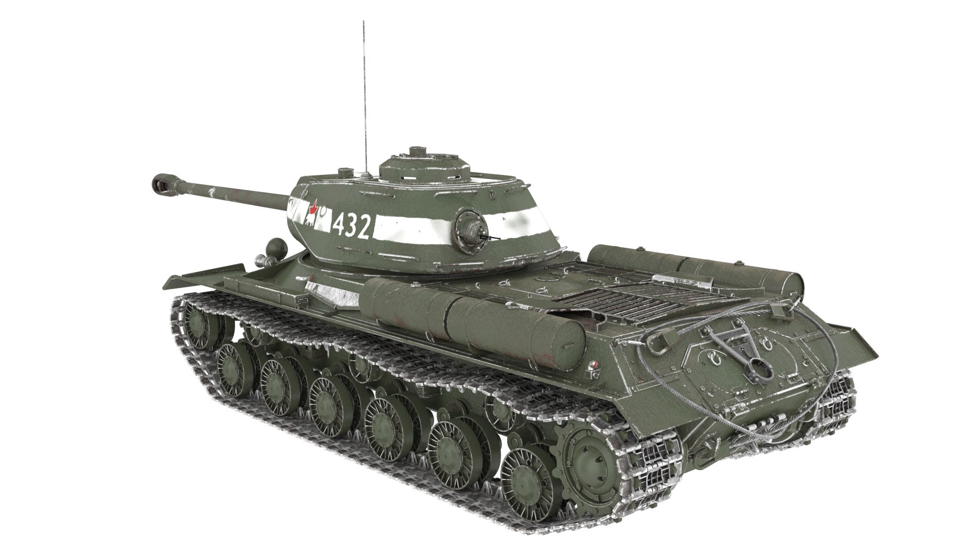 3d Model - Is-2 1944