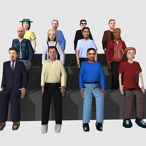 Animated Crowd 3D Models for Download | TurboSquid