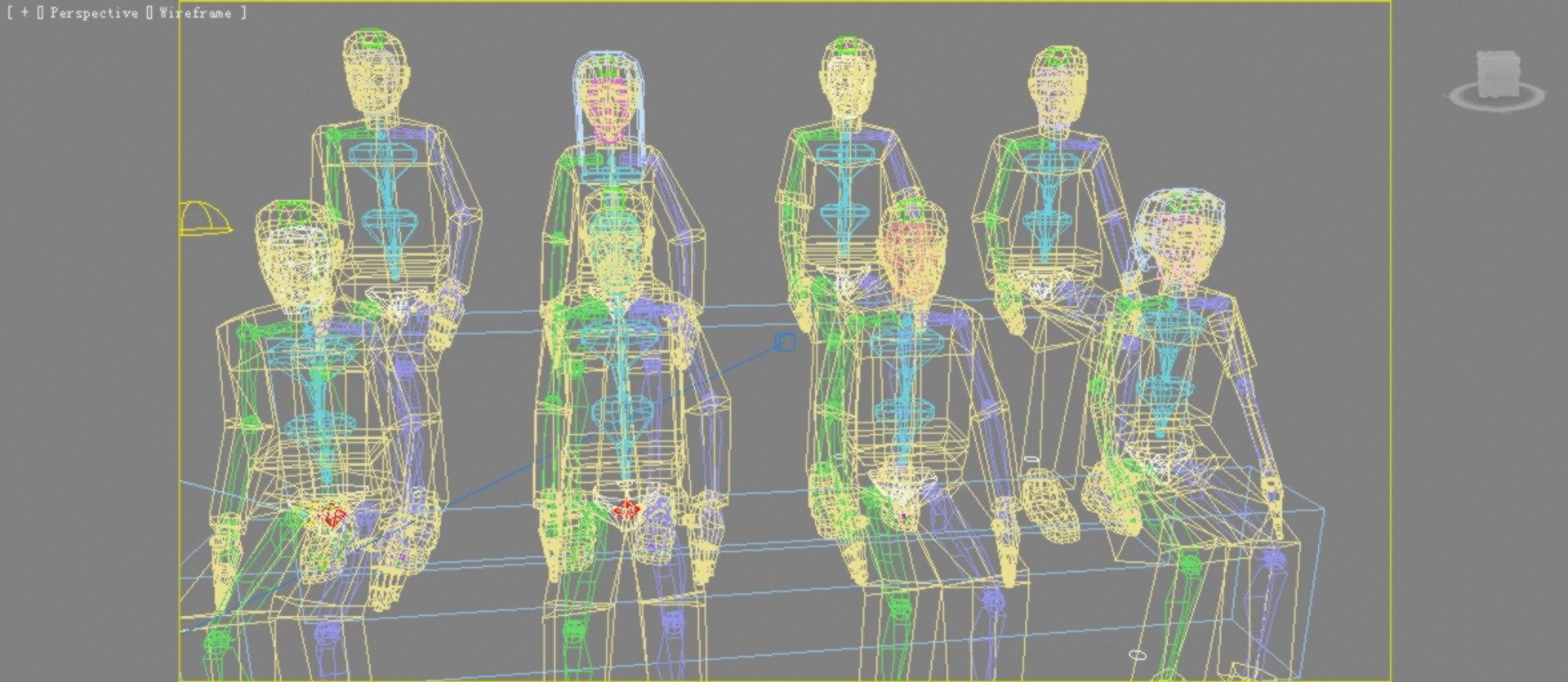 3D Model Animated Spectator - TurboSquid 2156099