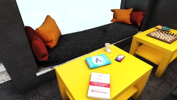 Realistic playstation cafe interior 3D - TurboSquid 1518798