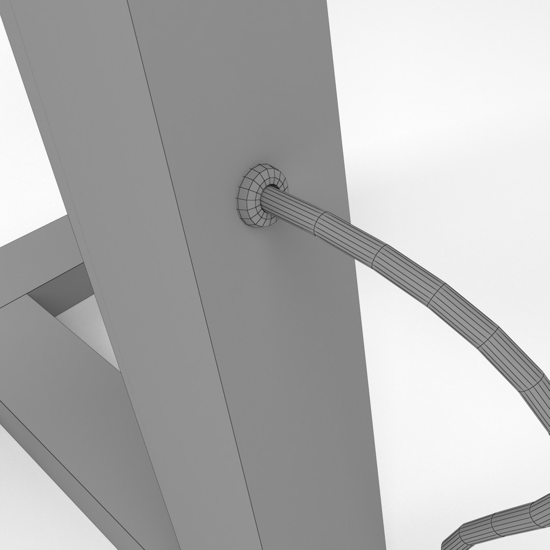 Floor Lamp Wood 3D Model - TurboSquid 1275238