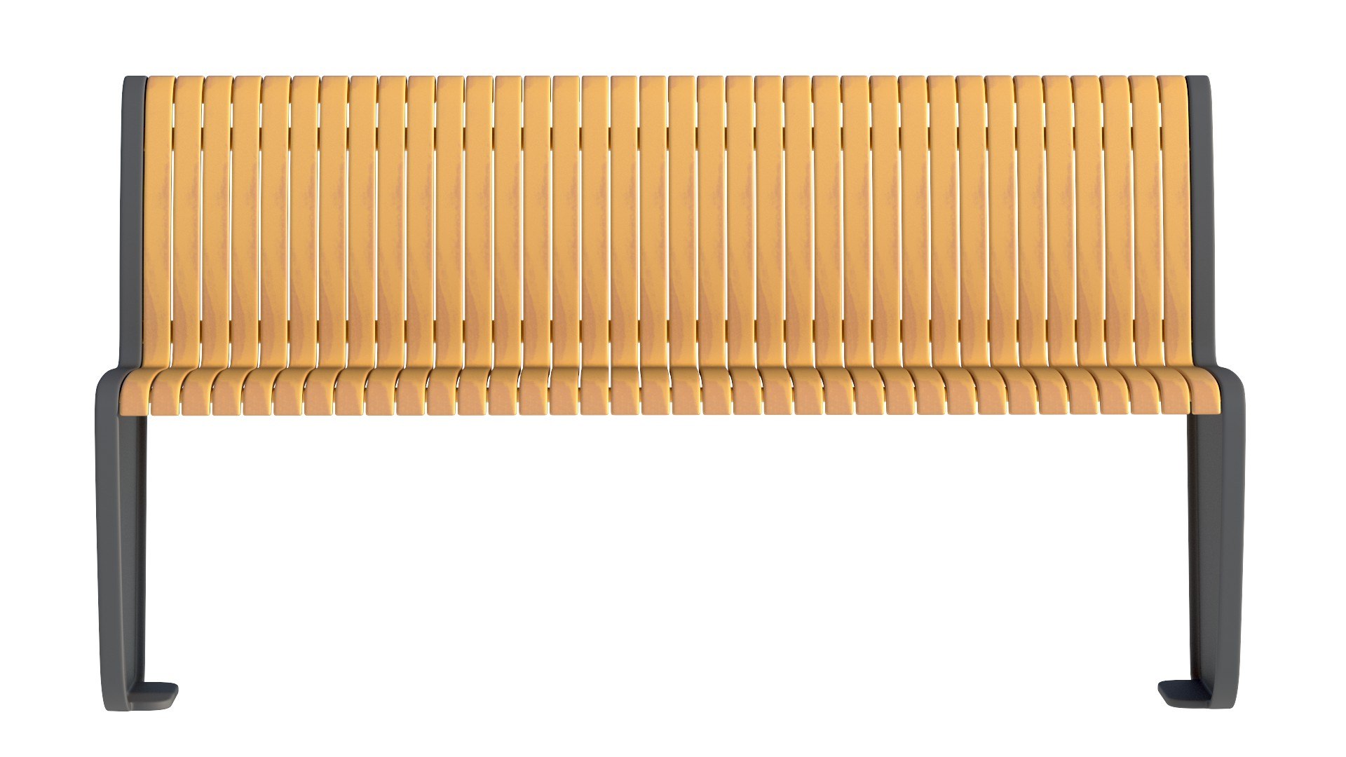City Bench 08 3D - TurboSquid 2153317