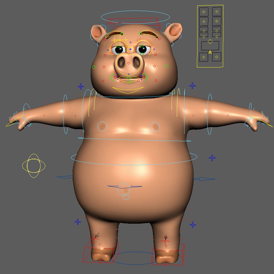 3D Rig Angel Devil Animation Model - TurboSquid 1354725