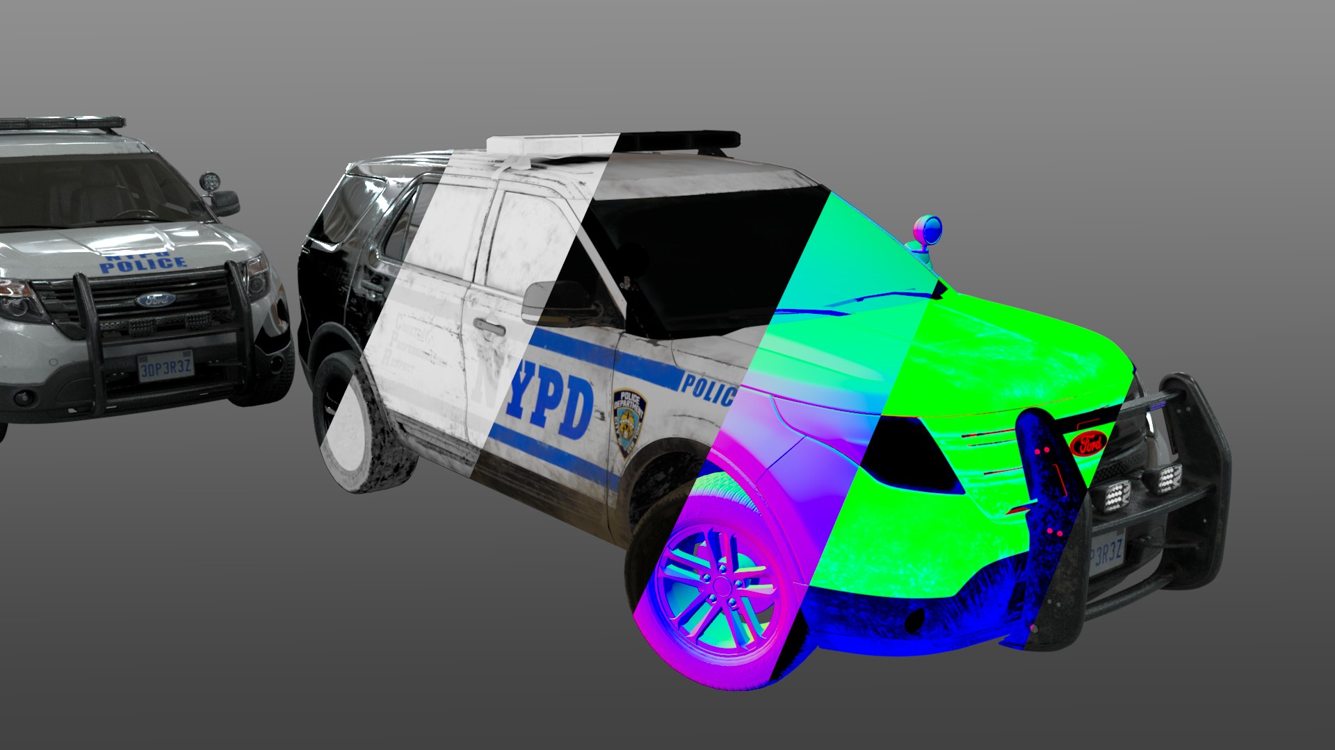 2013 Ford Explorer NYC Police Patrol 3D Model - TurboSquid 2119061
