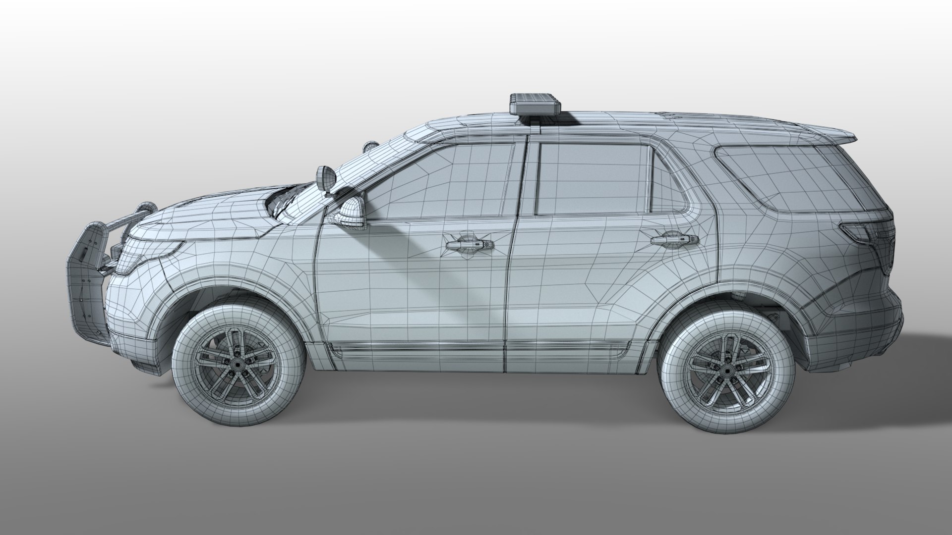 2013 Ford Explorer NYC Police Patrol 3D Model - TurboSquid 2119061