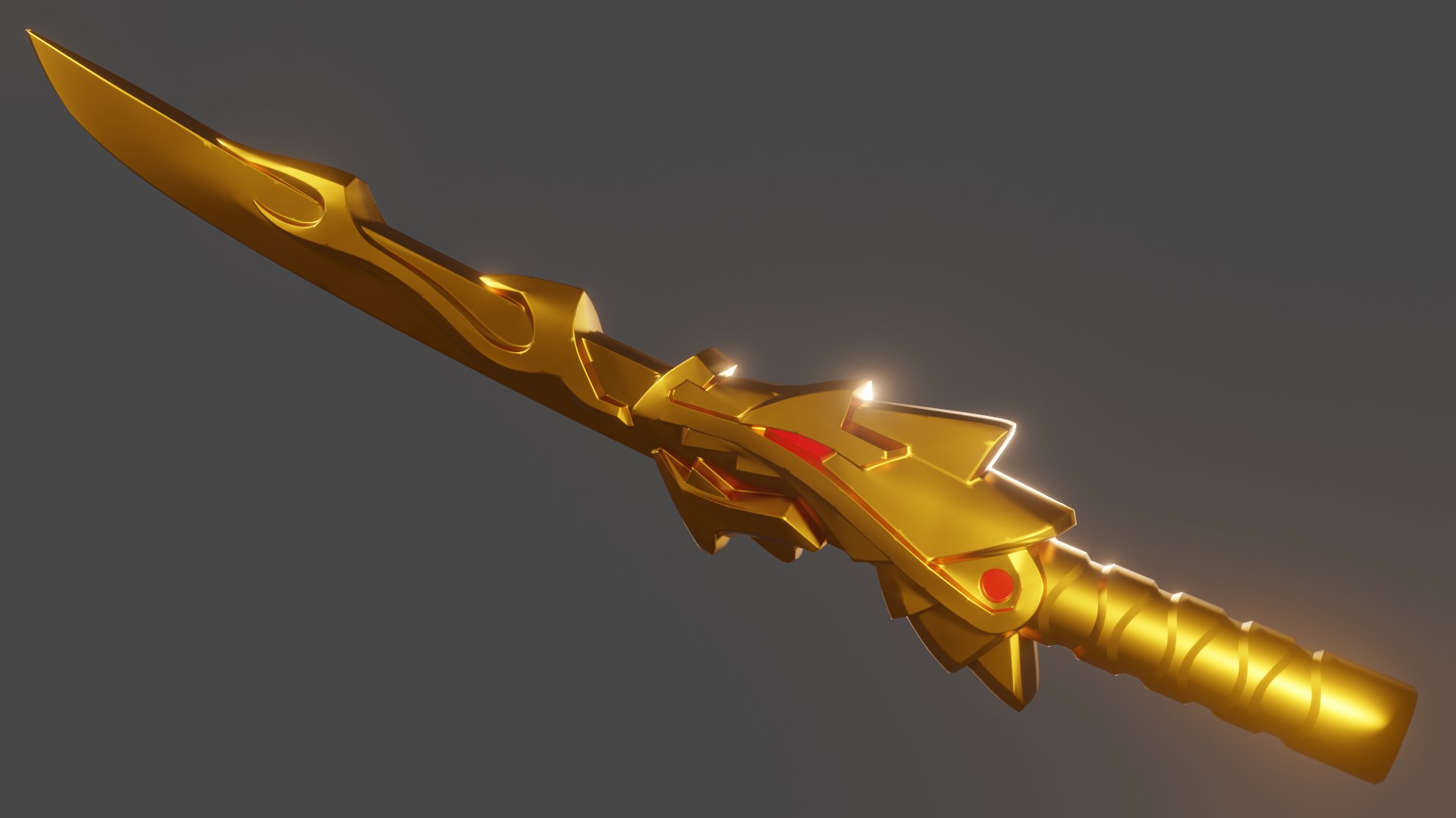 Ninjago Sword of fire 3D - TurboSquid 2176081