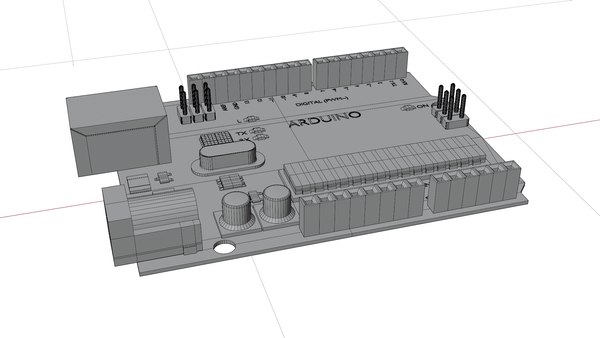 modelo 3d Microcontroller Arduino Uno - TurboSquid 2098012
