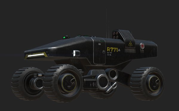 modelo 3d Mars Military Transporter Vehículo 8K Texturas - TurboSquid ...