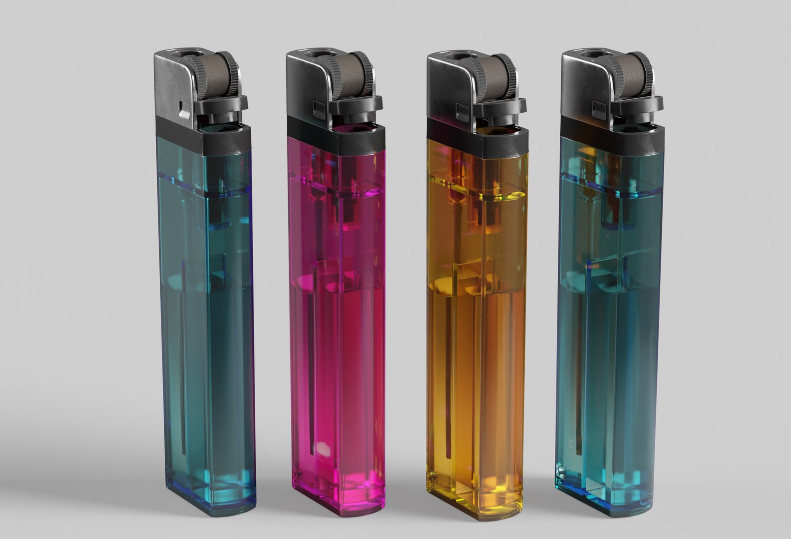 3D Disposable Lighter Model - TurboSquid 2275698