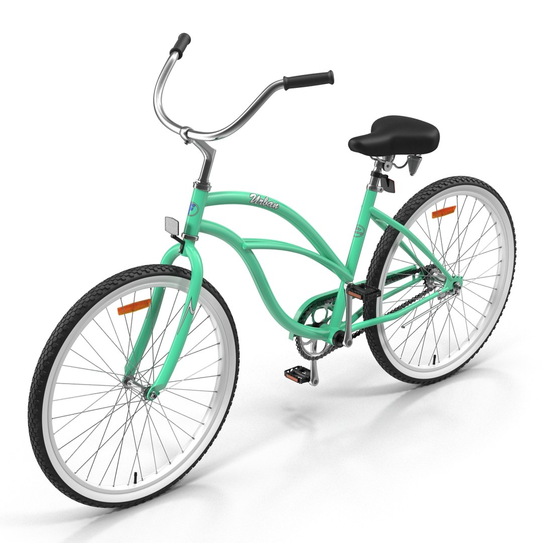 beach bike 3d model