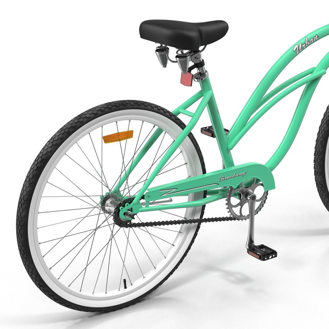 beach bike 3d model