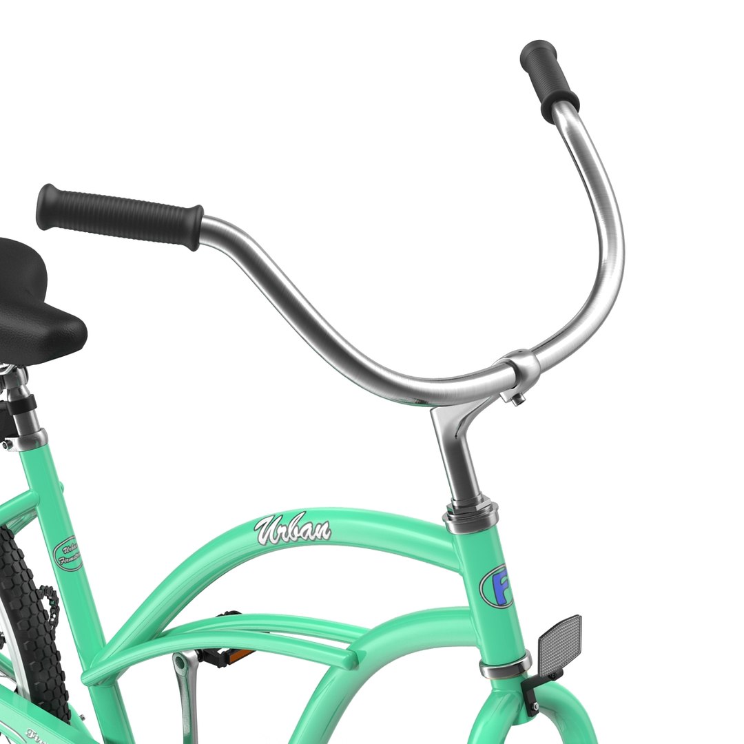 beach bike 3d model