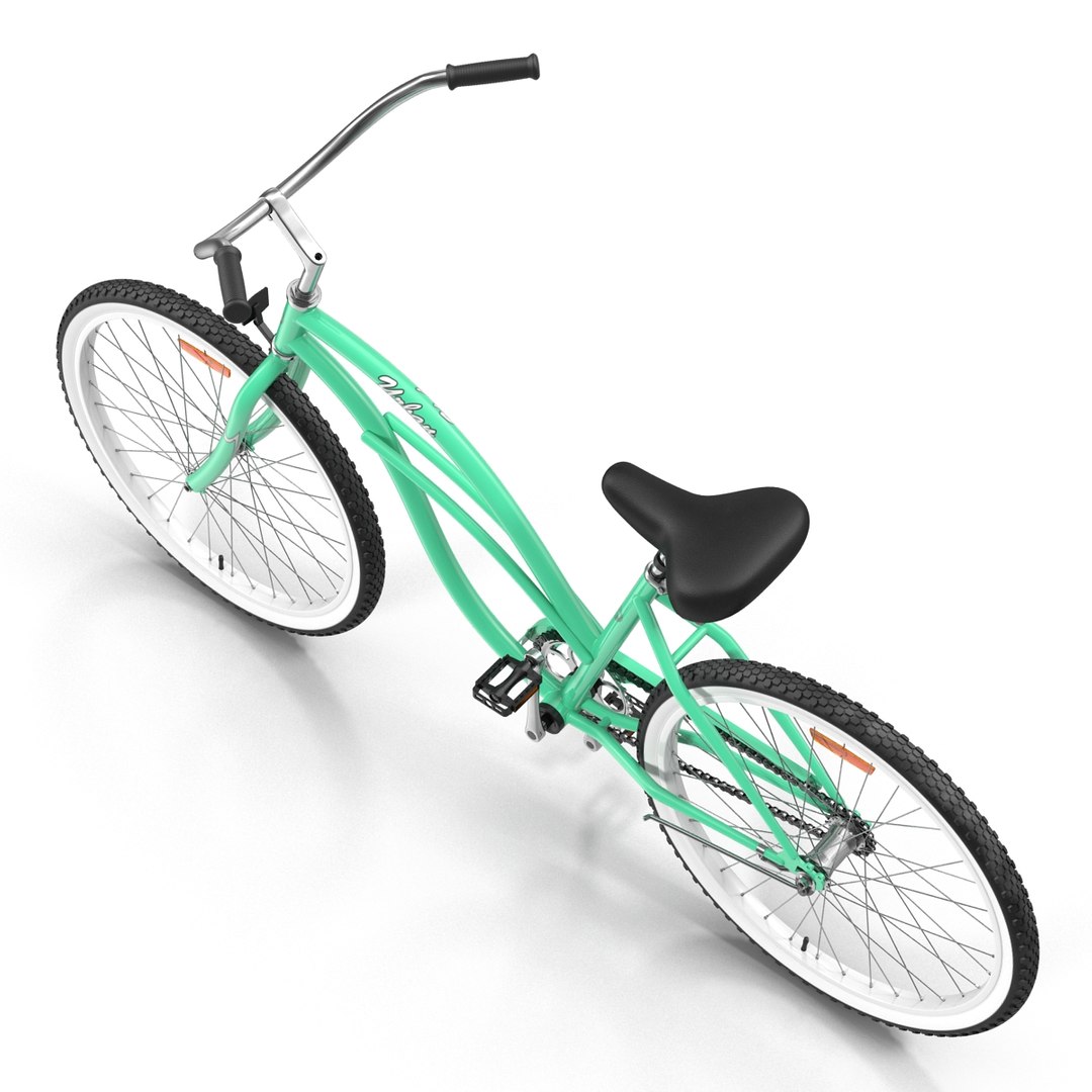 beach bike 3d model