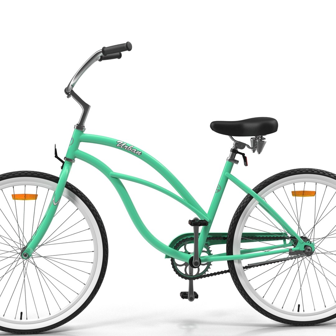 beach bike 3d model