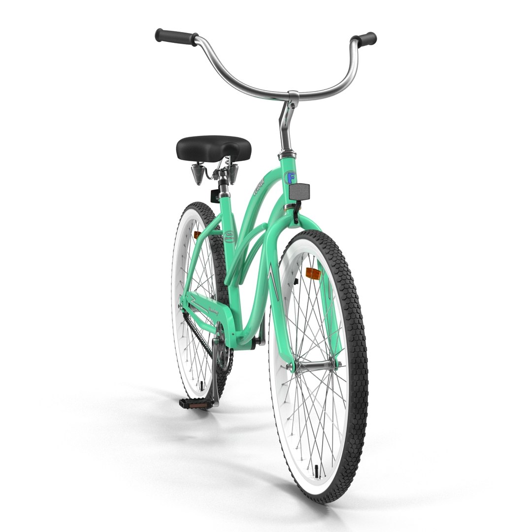 beach bike 3d model
