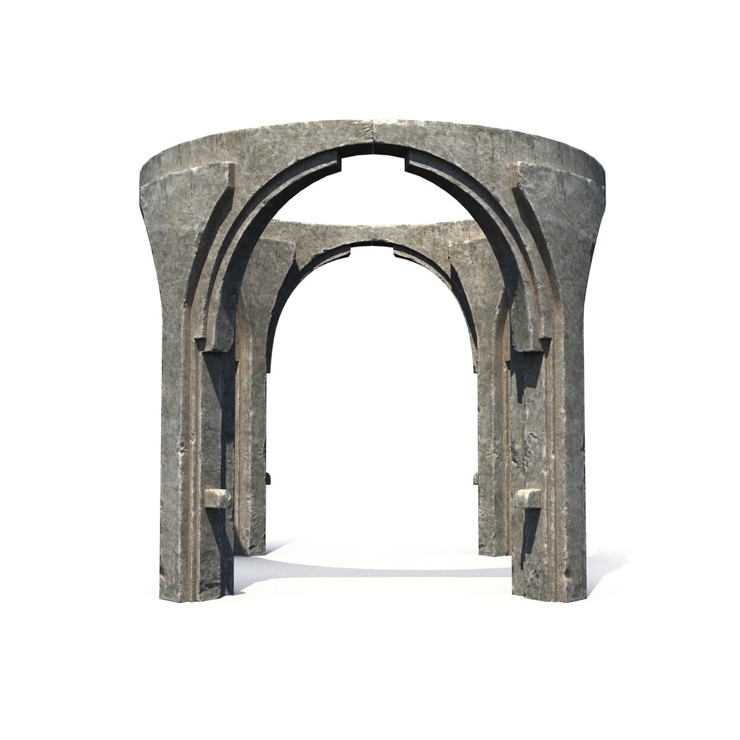 3D model stone arch - TurboSquid 985074