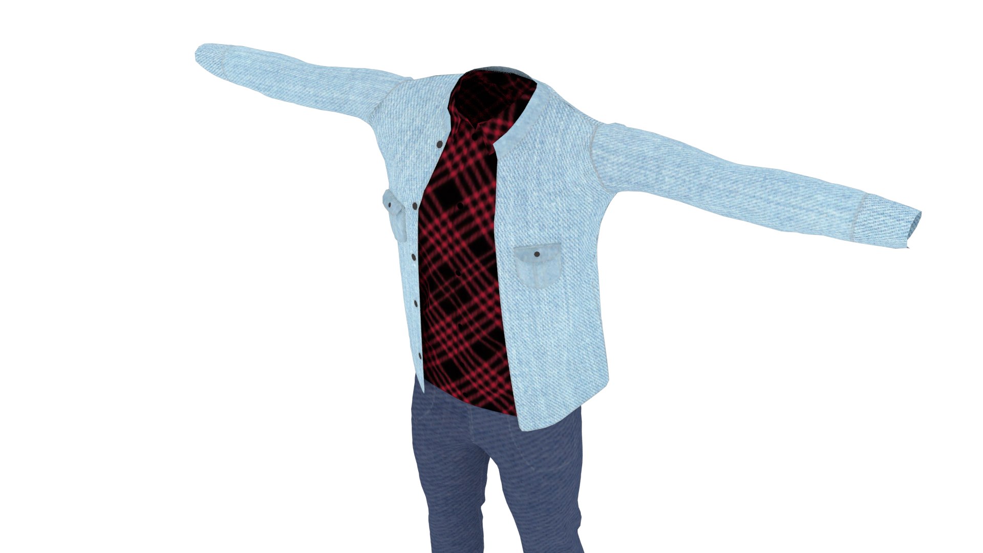 Man Clothing Model - TurboSquid 2108701