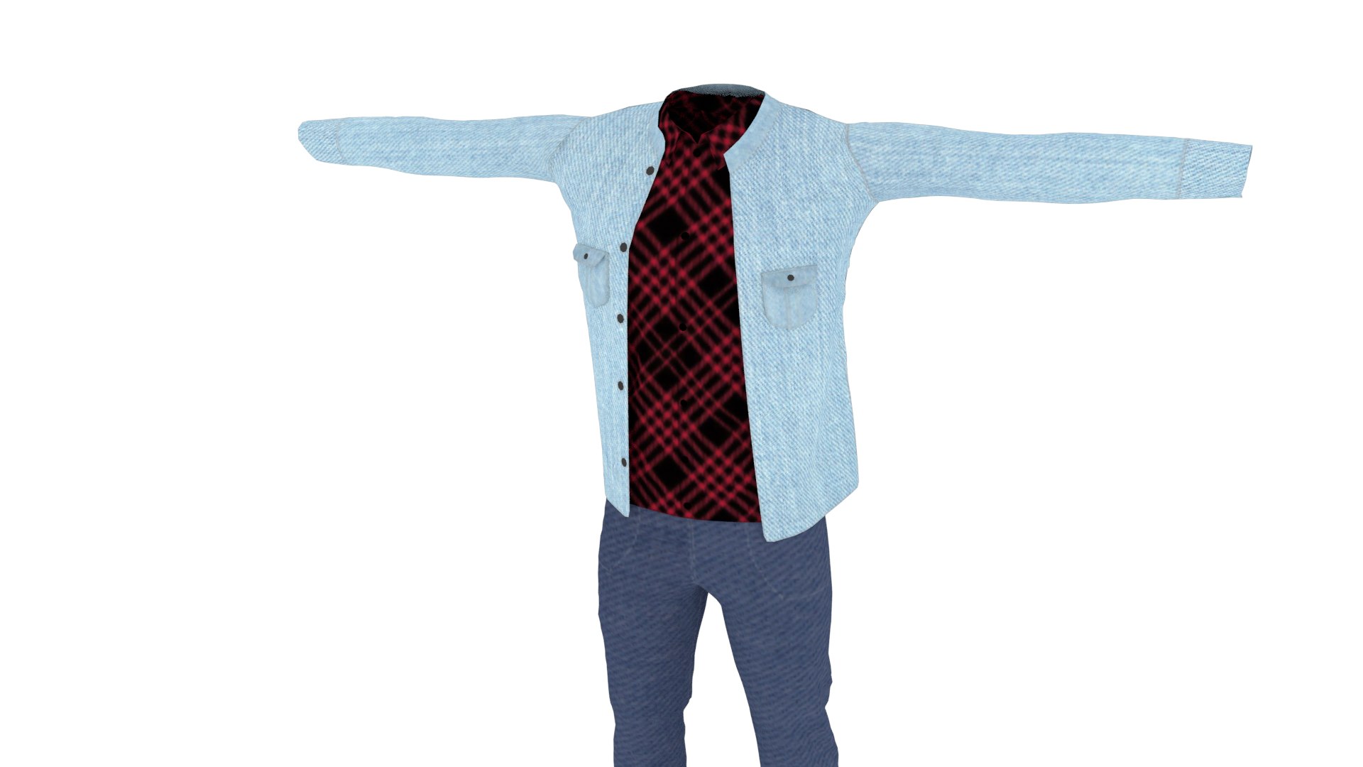 Man Clothing Model - TurboSquid 2108701