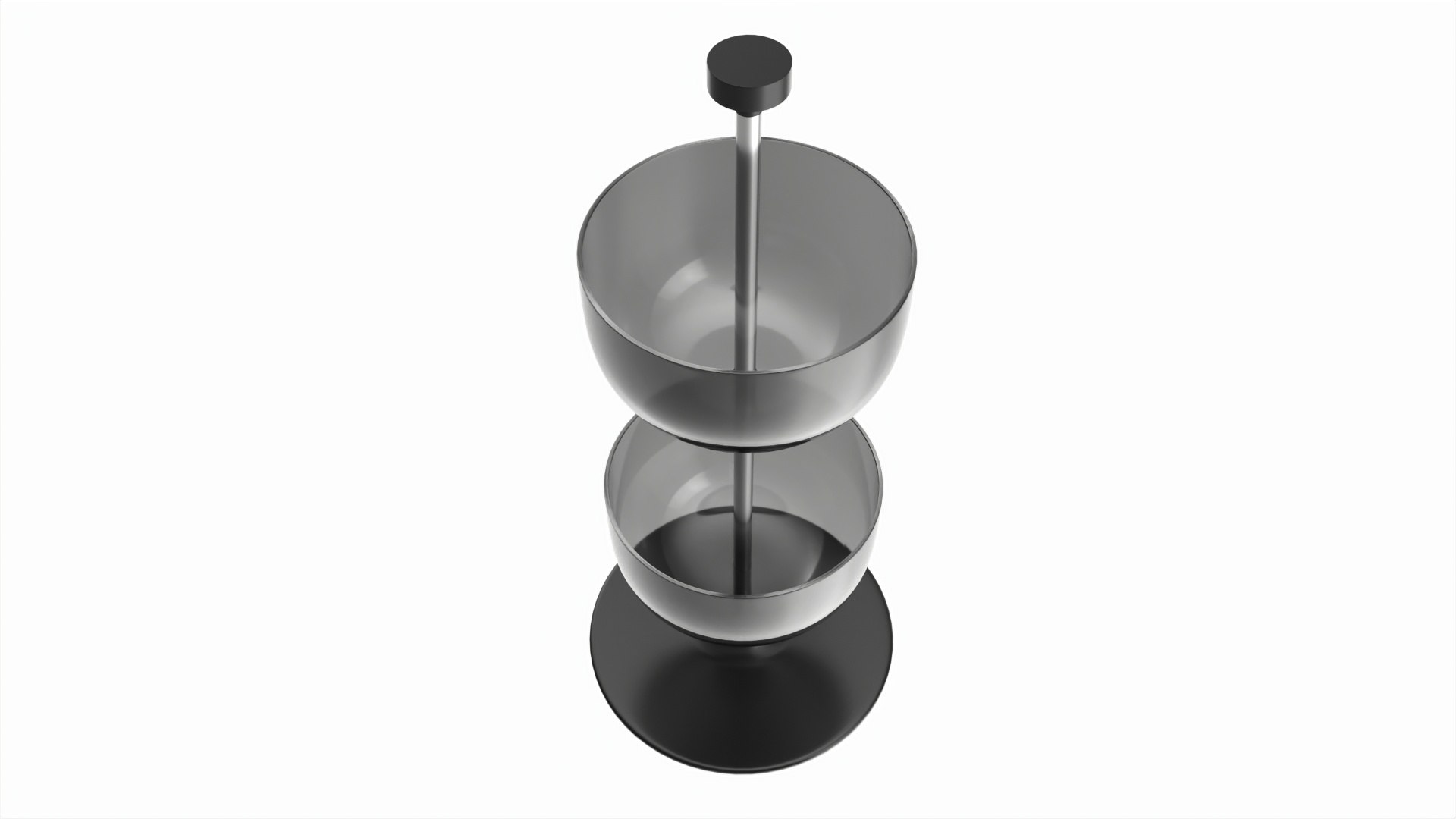 3D Store Counter Top 2-tier Bowl Spinning Display - TurboSquid 2187884