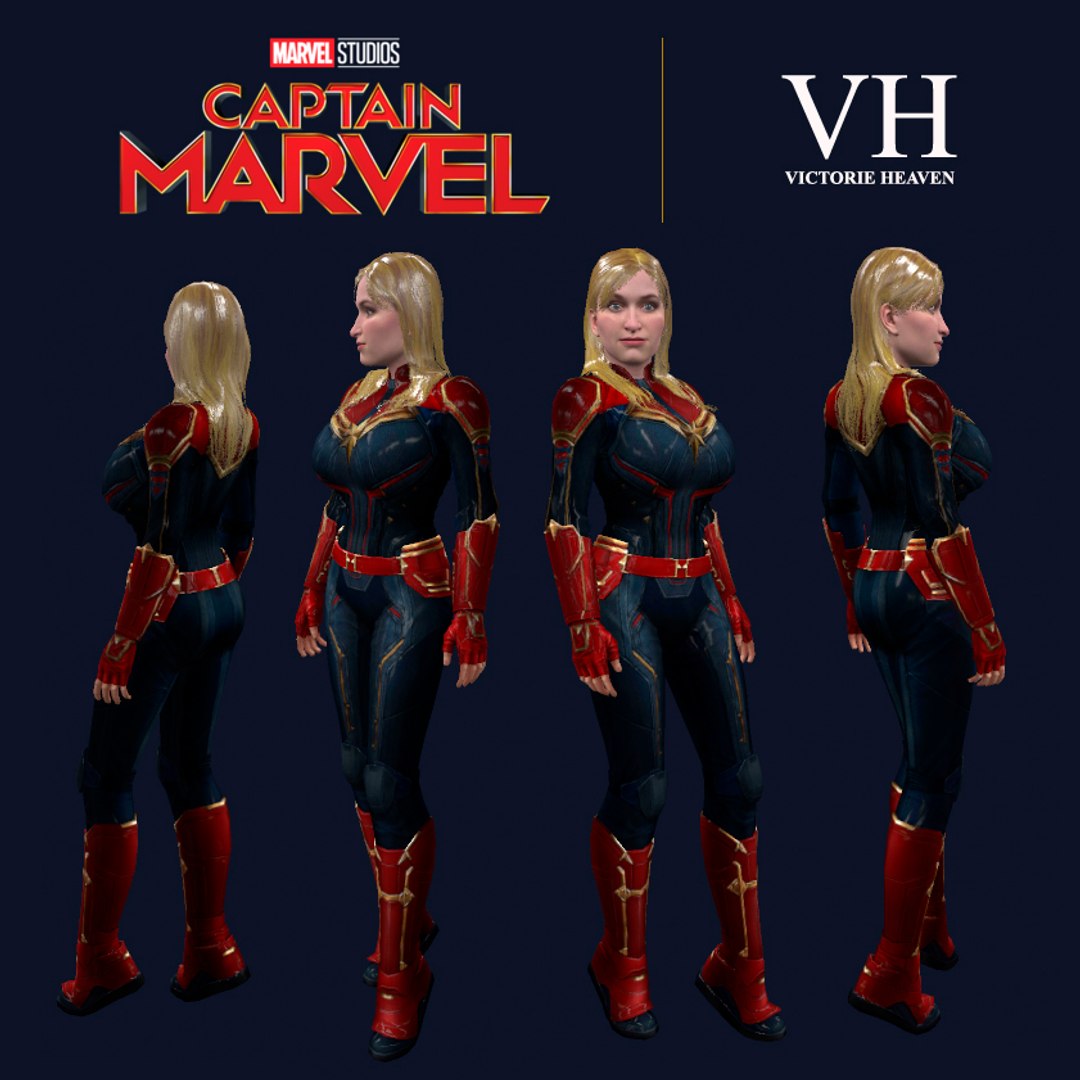 免费Marve上尉 - Victorie3D模型 - TurboSquid 1411141