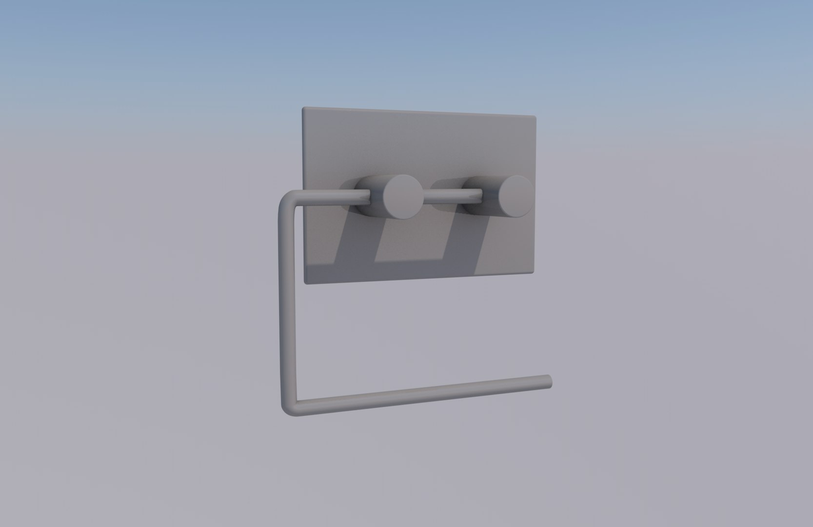 Toilet Paper Holder 3D - TurboSquid 1584546