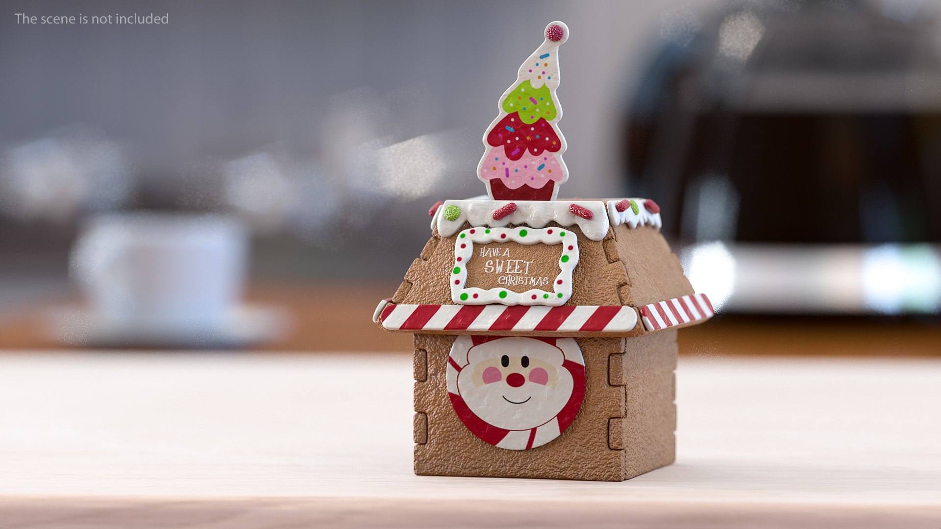 3D Cookie Dough Tiny House Model - TurboSquid 1487006