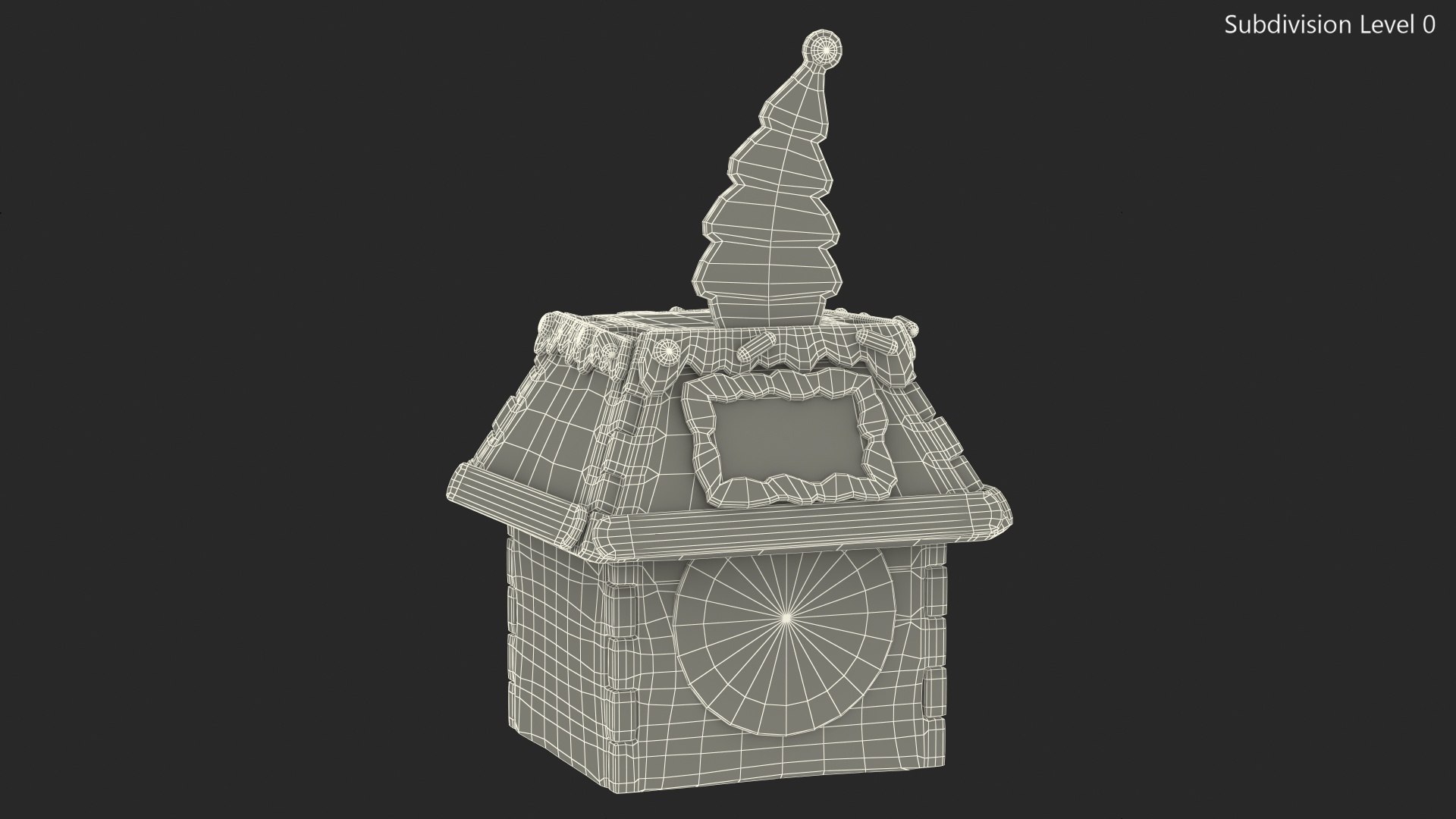 3D Cookie Dough Tiny House Model - TurboSquid 1487006