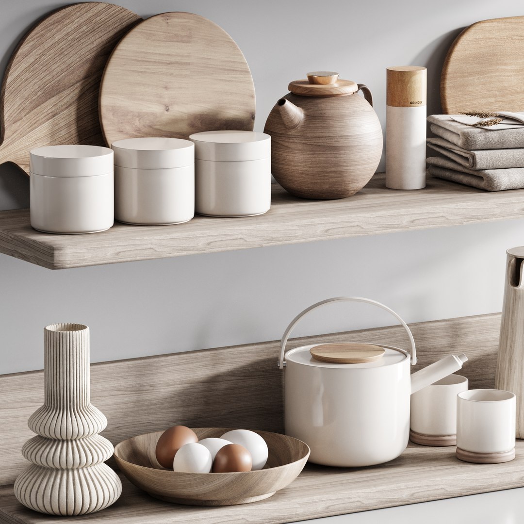 3D Kitchen Set40 - TurboSquid 2519578