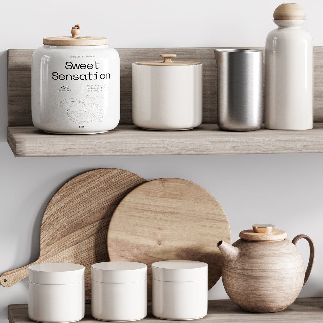 3D Kitchen Set40 - TurboSquid 2519578