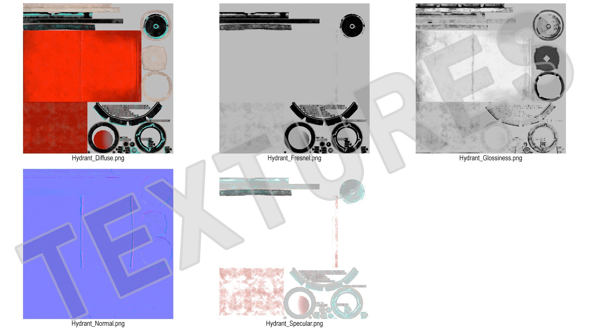 3D Pipe Fire Hydrant - TurboSquid 2016588