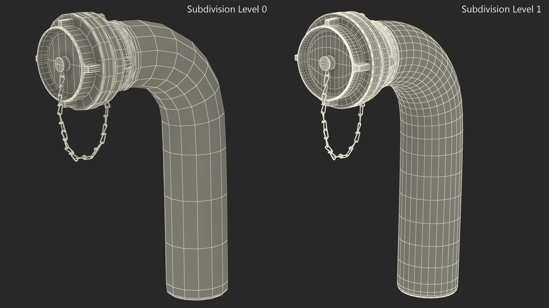 3D Pipe Fire Hydrant - TurboSquid 2016588
