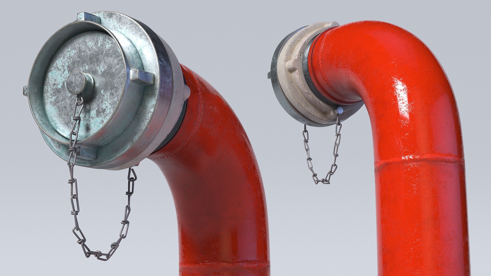 3D Pipe Fire Hydrant - TurboSquid 2016588