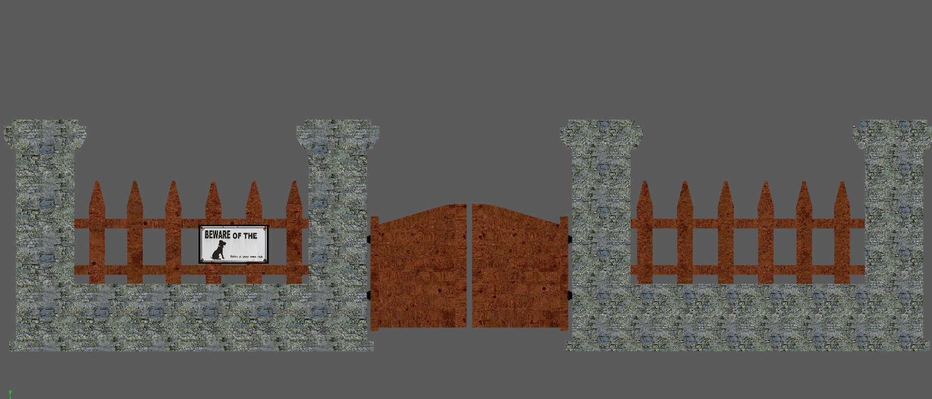 3D Gate House | 1142130 | TurboSquid