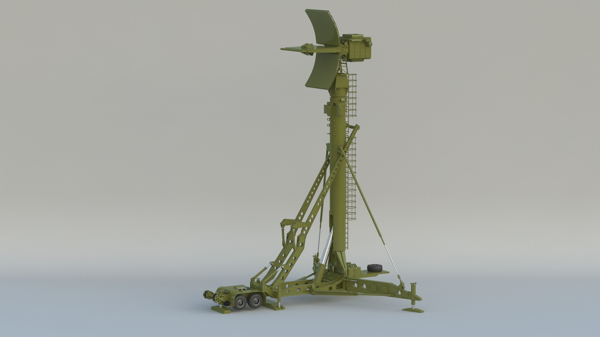 40v6m radar 3D model - TurboSquid 1532421
