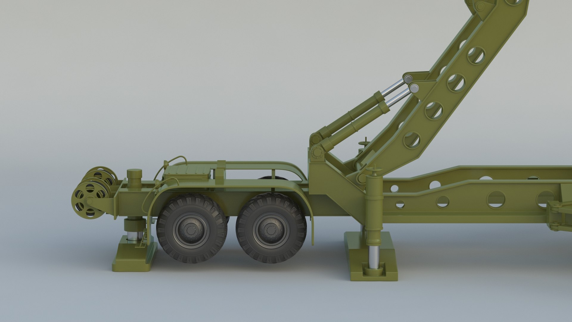 40v6m radar 3D model - TurboSquid 1532421