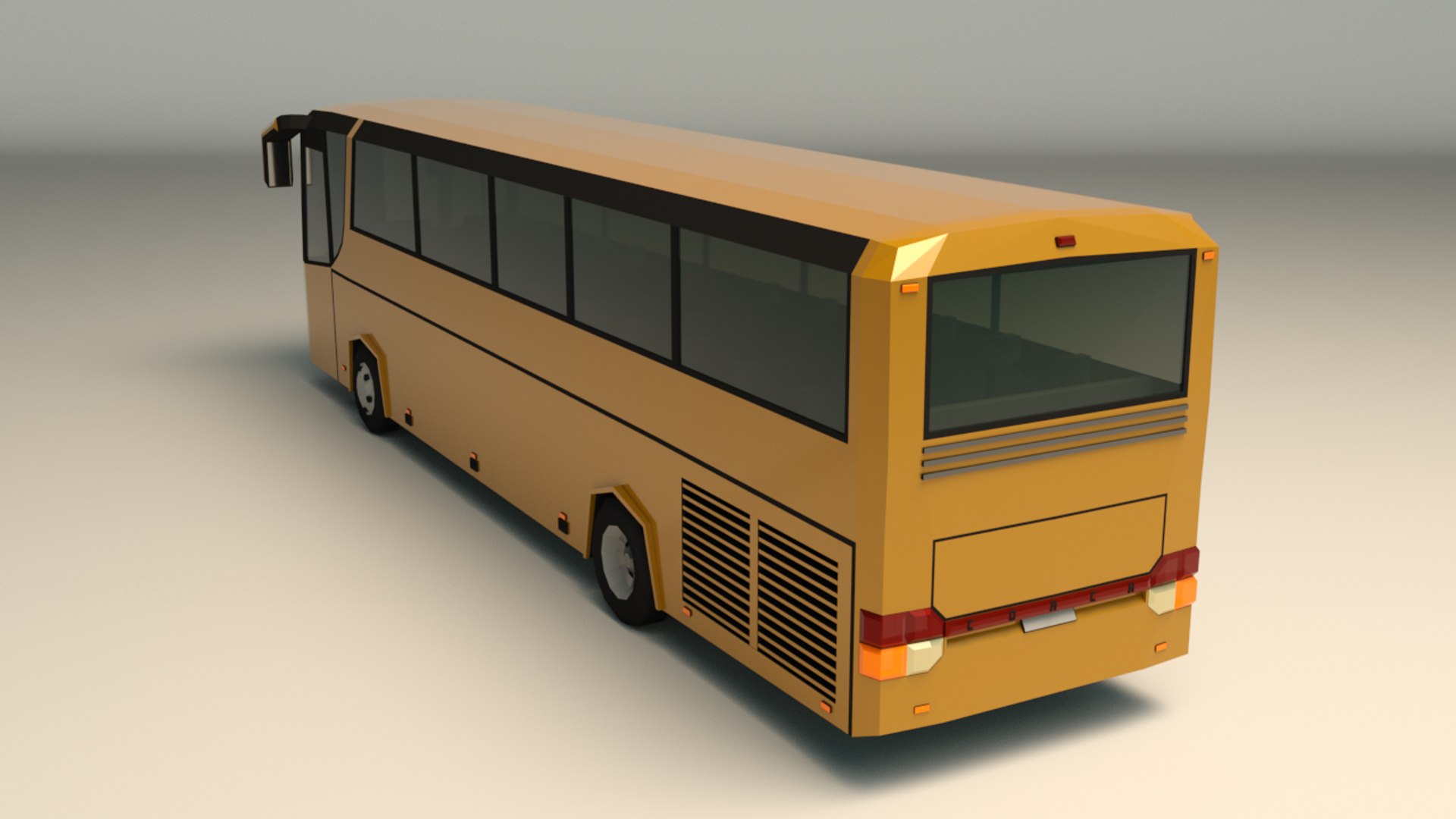 3D Model Coach Bus - TurboSquid 1411075