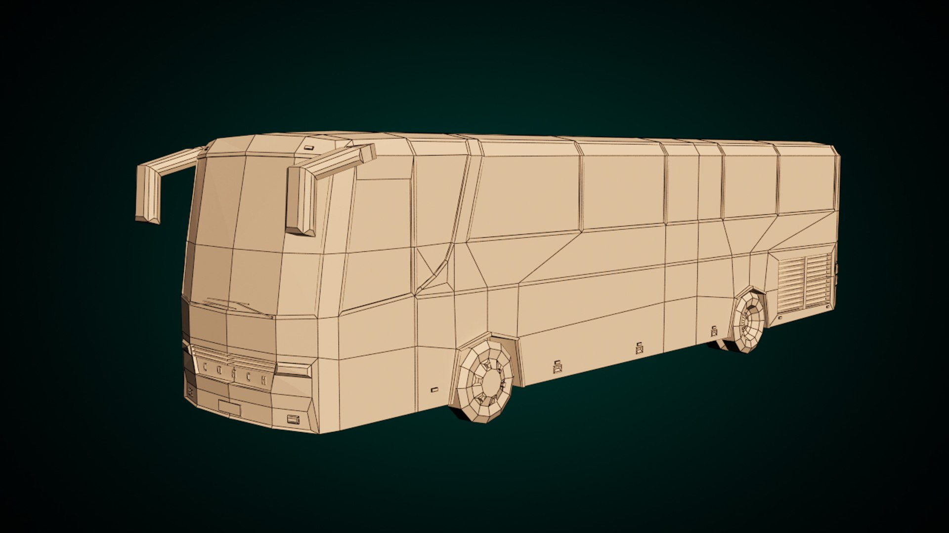 3D Model Coach Bus - TurboSquid 1411075