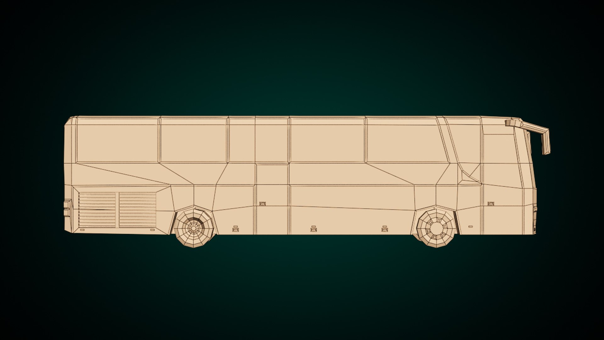 3D Model Coach Bus - TurboSquid 1411075