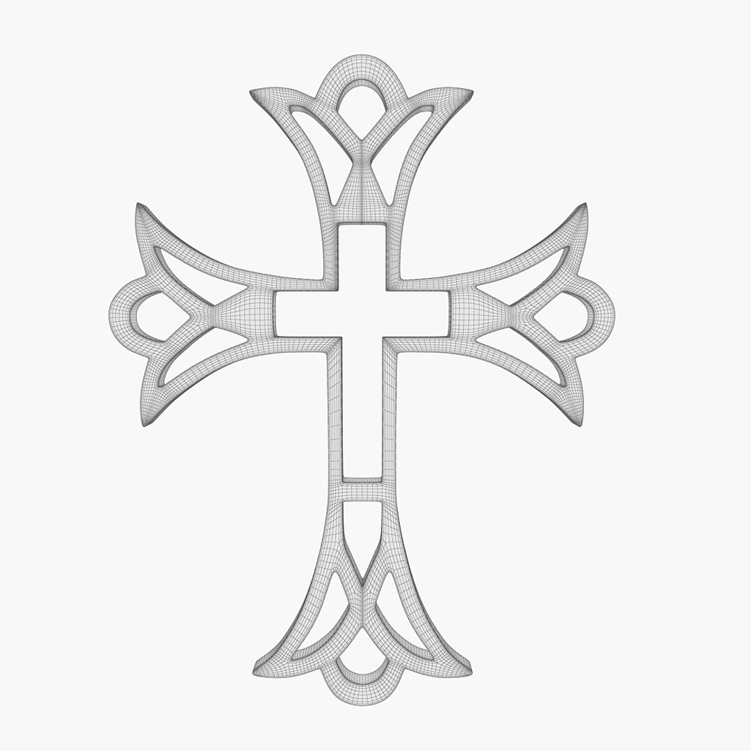 3D Cross - TurboSquid 1346521